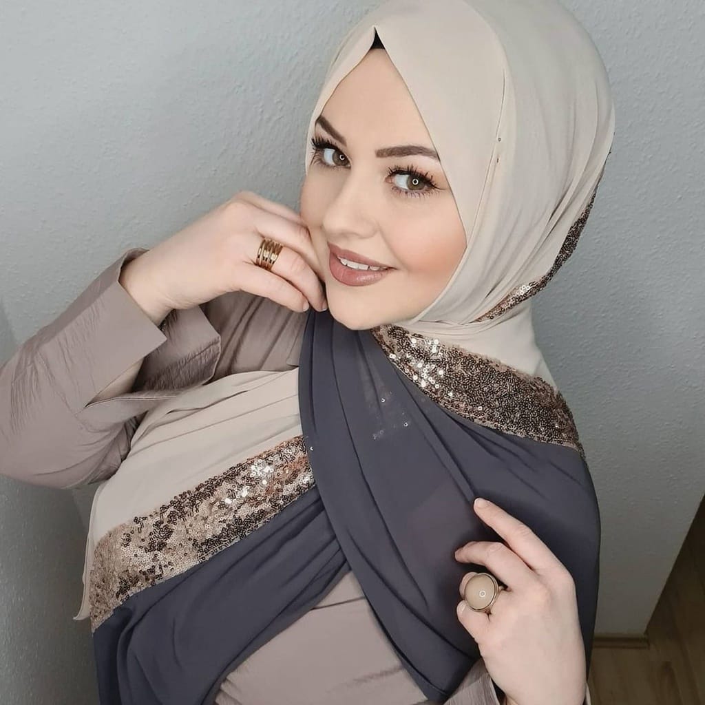Chiffon soiree 2 color – Lavito Scarf