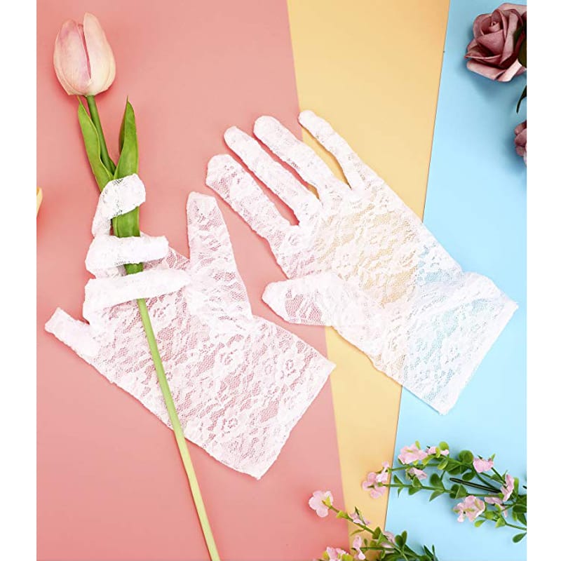 Lace gloves – Lavito Scarf